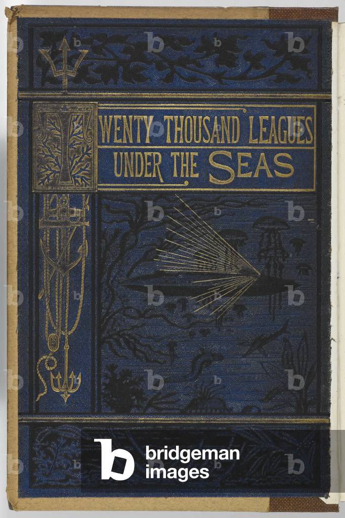 Image of Illustrated front cover showing the submarine 'Nautilus'.