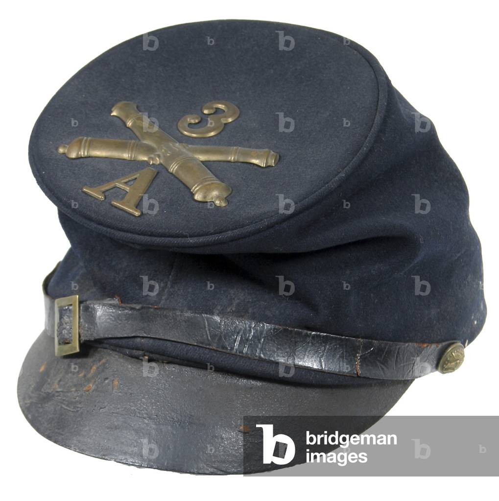 Image of Forage cap worn by a sergeant of the 3rd Rhode