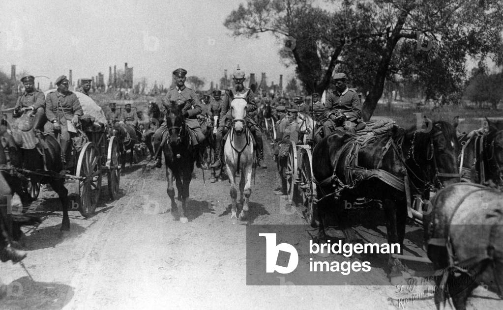 Image of General Friedrich von Friedeburg, commander of the 1st Guards ...