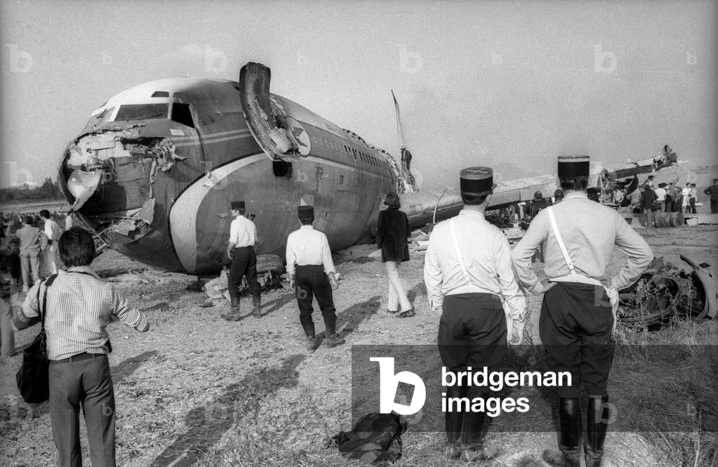 Image of The disaster of the Brazilian Boeing 707, near Orly, 1973