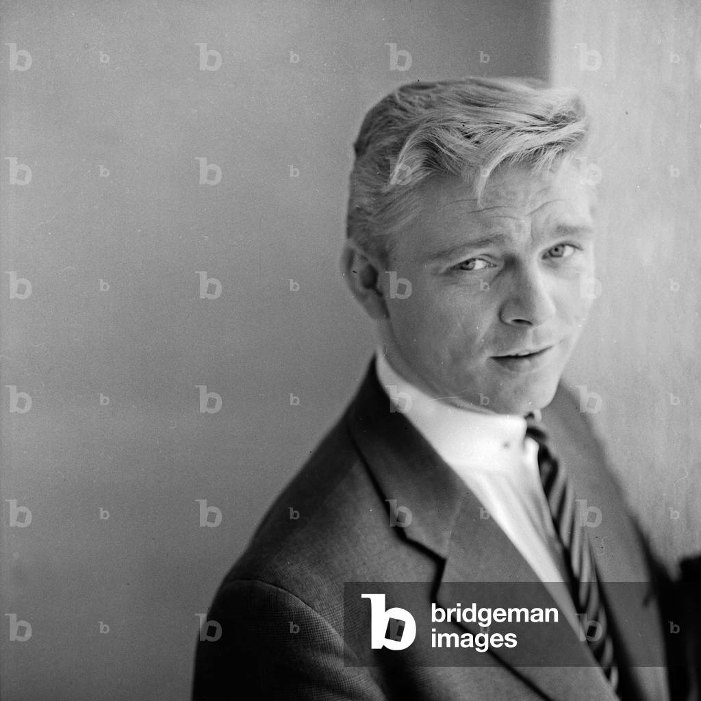 Image of German actor and dubbing actor Uwe Friedrichsen, Germany 1960s