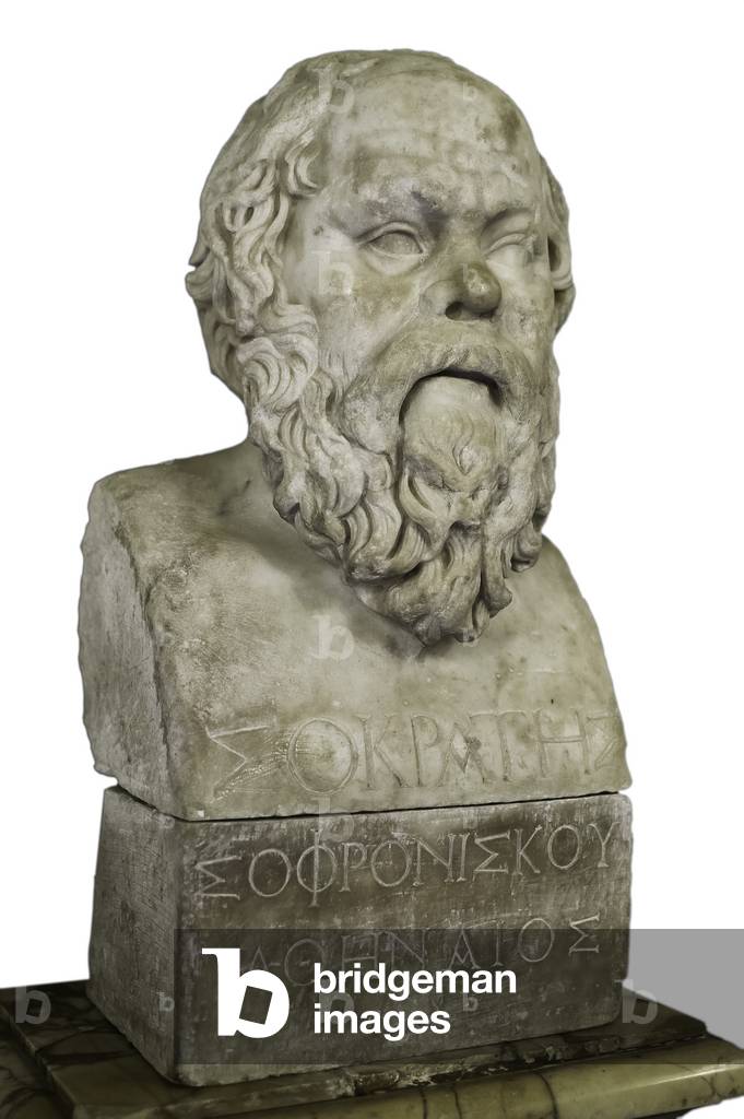 Image of Socrates (marble) by Greco-Roman