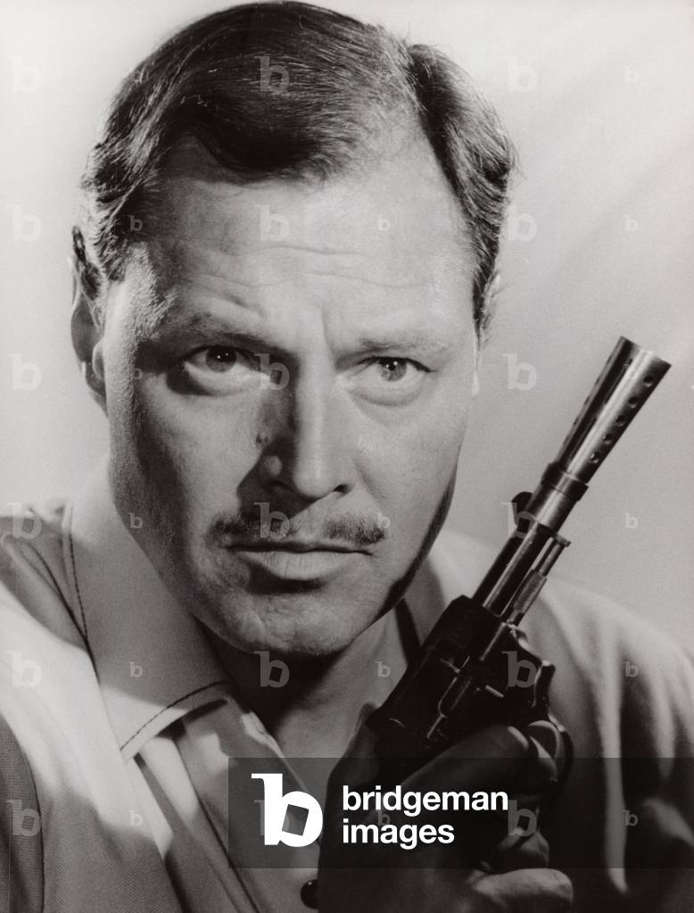 Image of German actor Ivan Desny, Germany mid 1950s (b/w photo)