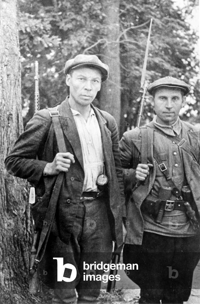 Image of Members of a Guerrilla Detachment Which Successfully Operates ...
