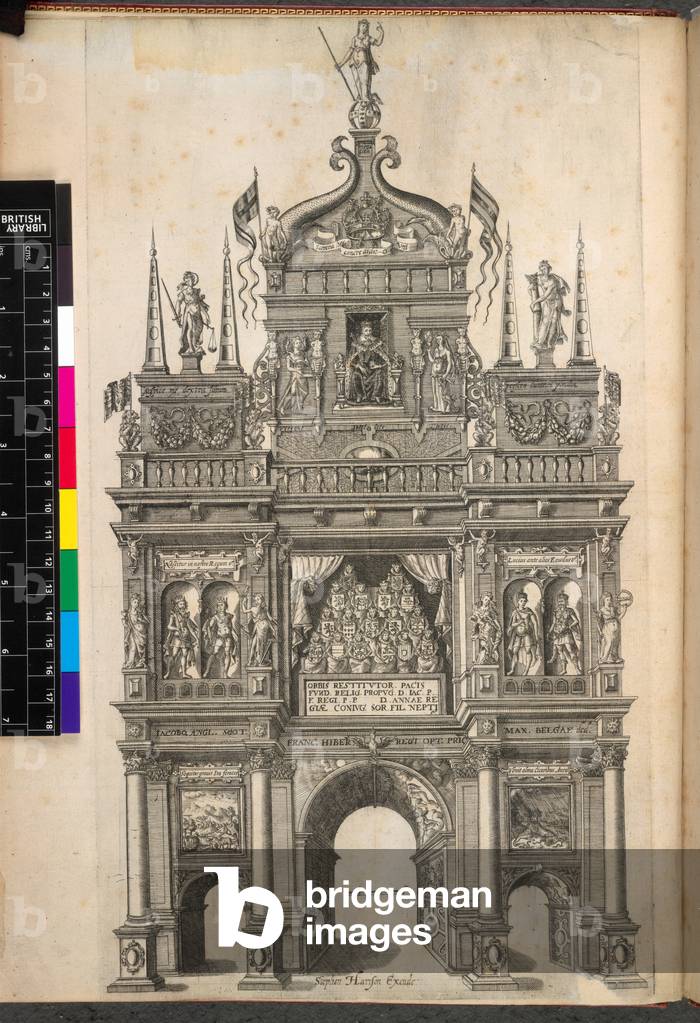 Image of The arch's of triumph erected in honor of the high