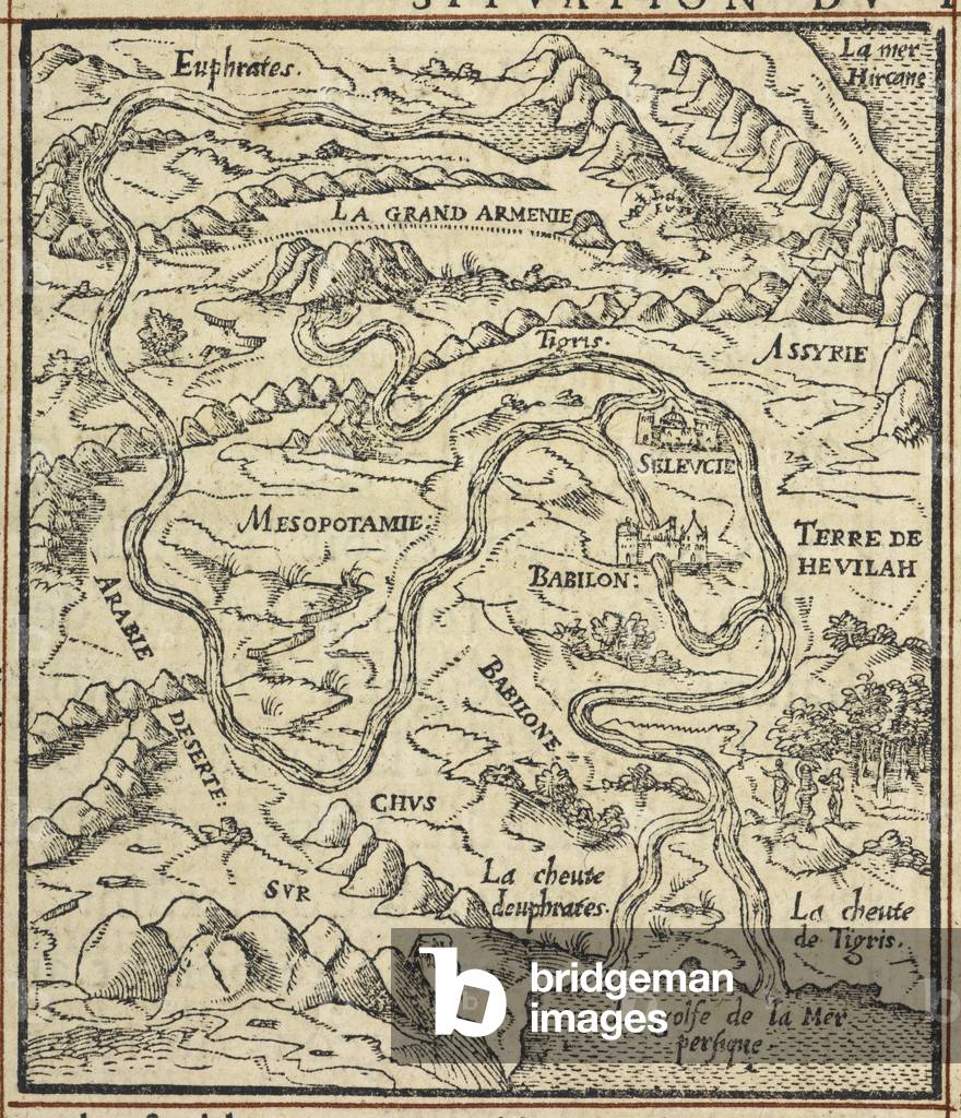 Fill In Garden Of Eden Biblical Maps