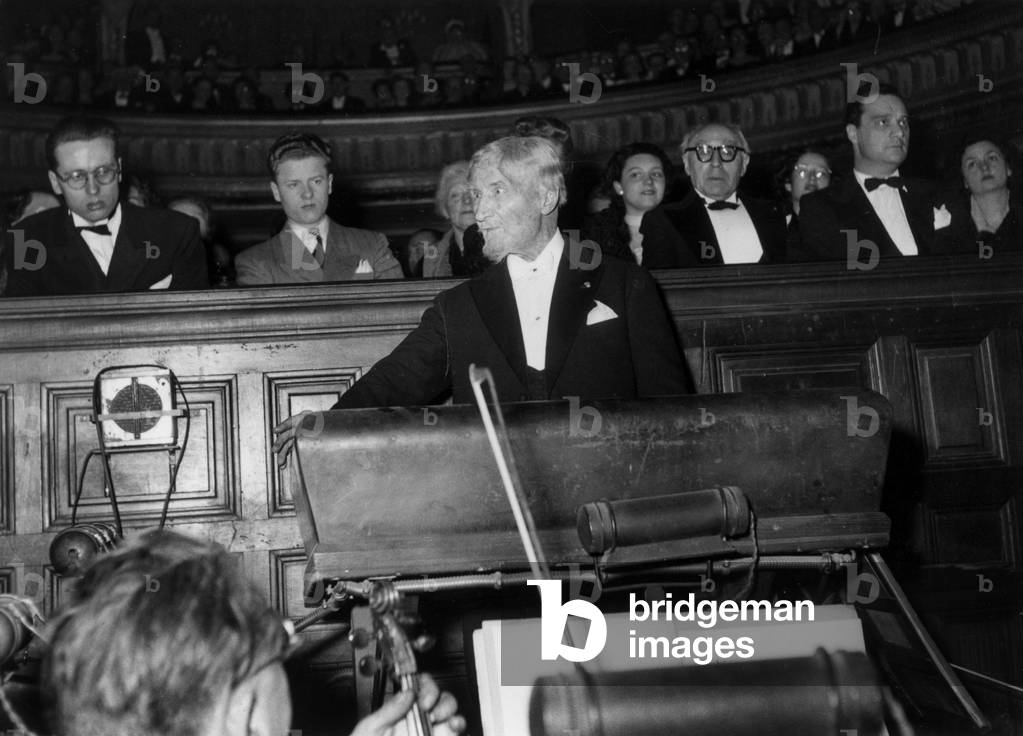 Image of The Composer Gustave Charpentier at The Fiftieth Birthday of The