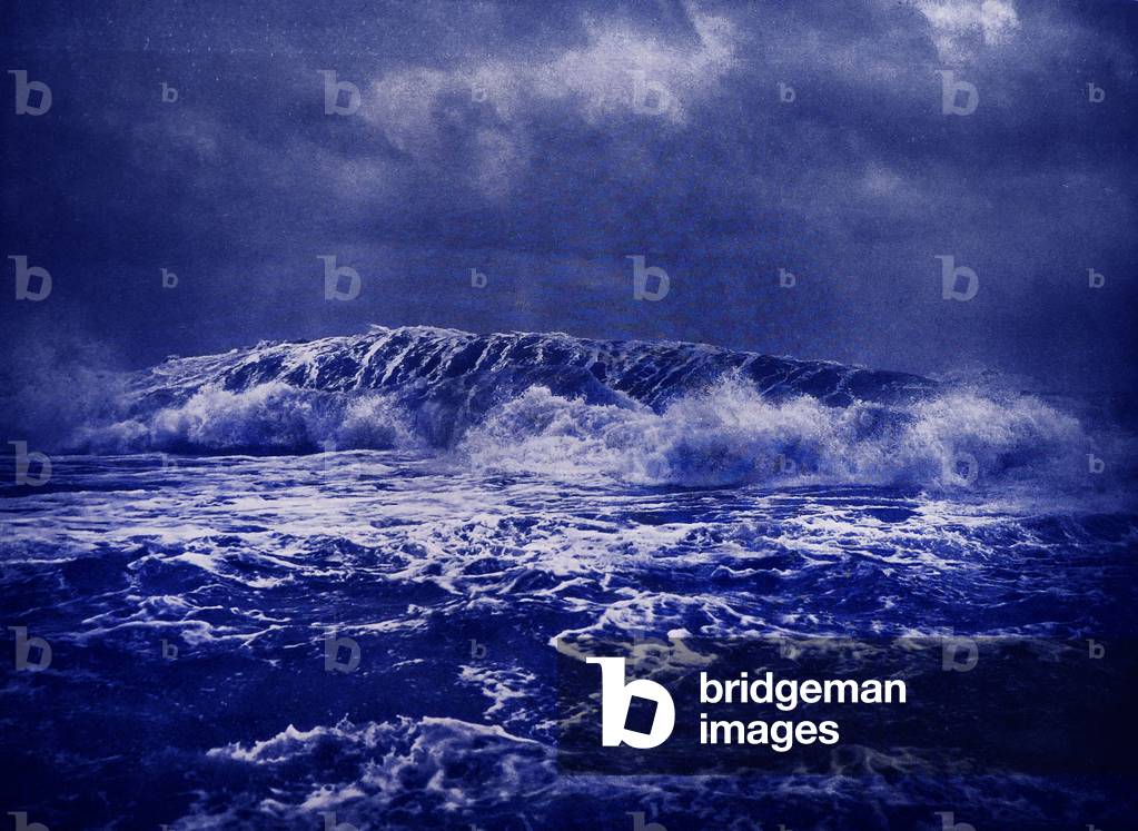 Image of Helgoland Waves 1920's by Franz Schensky (1871 - 1957) Heligoland