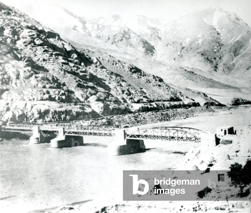 Image of Manjil Bridge, Persia, Iran, 1920 (photo) by Knollys, Dennis ...