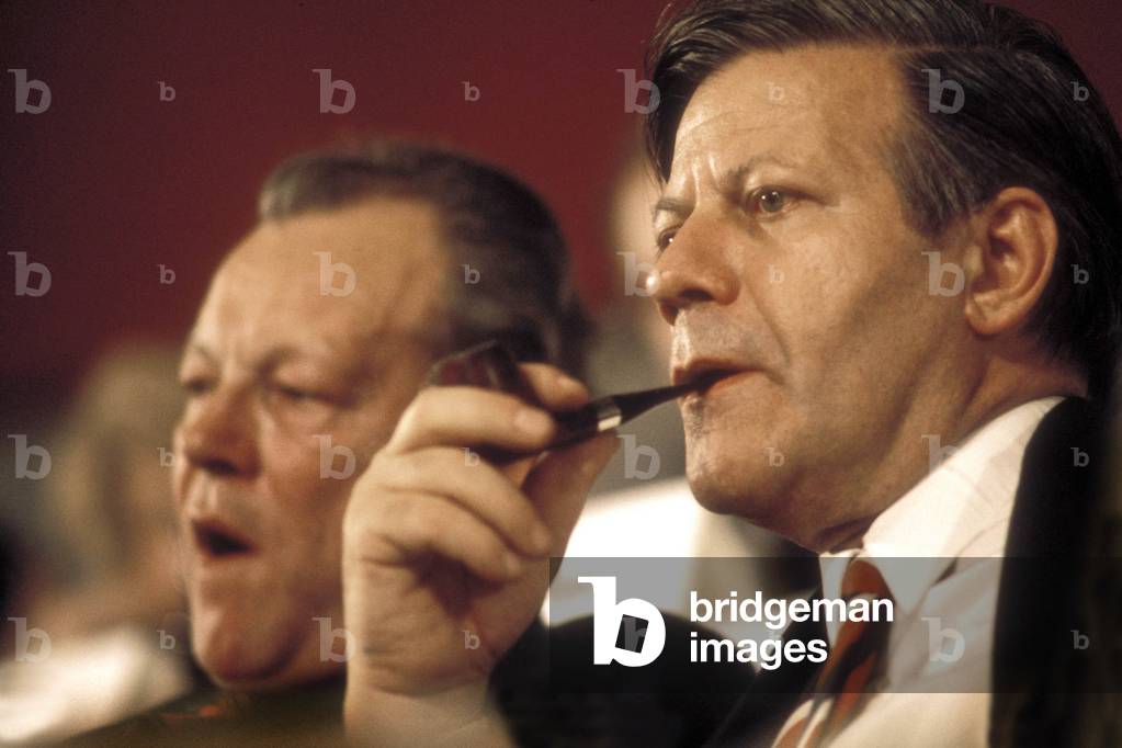 Image of Willy Brandt et Helmut Schmidt