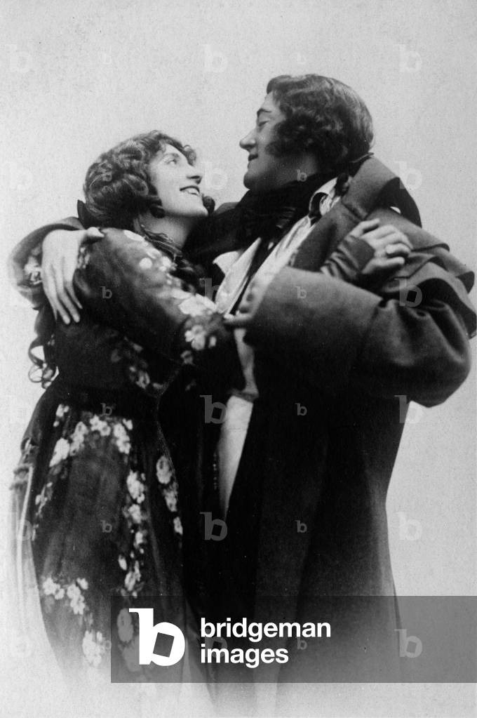 Image of Fred Terry as the Scarlet Pimpernel with Julia Neilson from