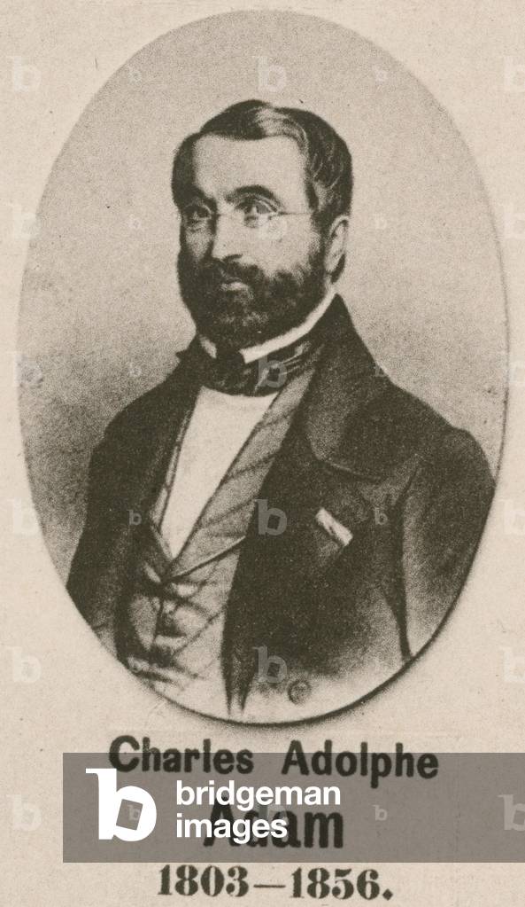 Image of Charles Adolphe Adam (gravure) by English School, (19th century)
