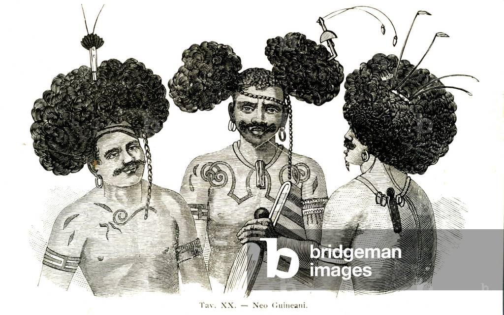 Image of History and origins of tattooing - Ritual tattoos of a