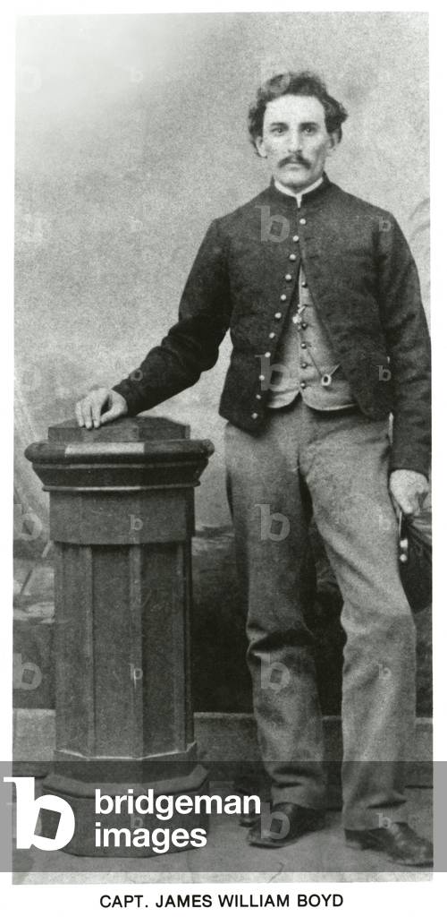 Image of Captain James William Boyd (1822-1866), Confederate States of ...