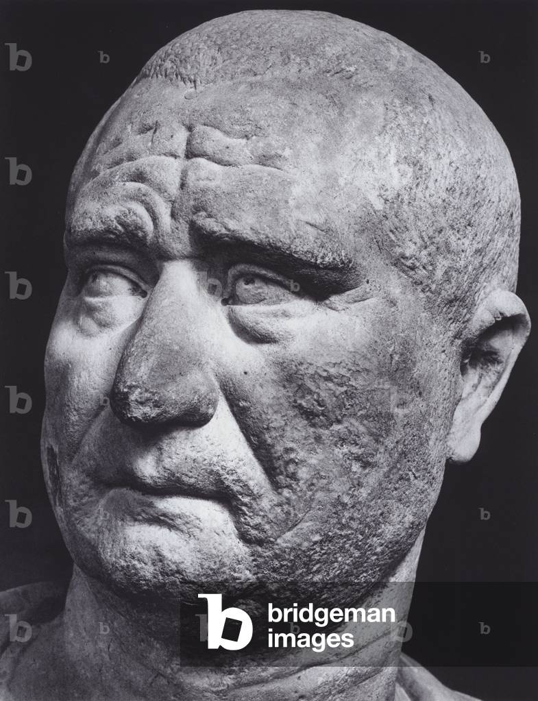 Image of Roman Portraits: Male Portrait (b/w photo) by Schneider-Lengyel, Ilse (1903-72)