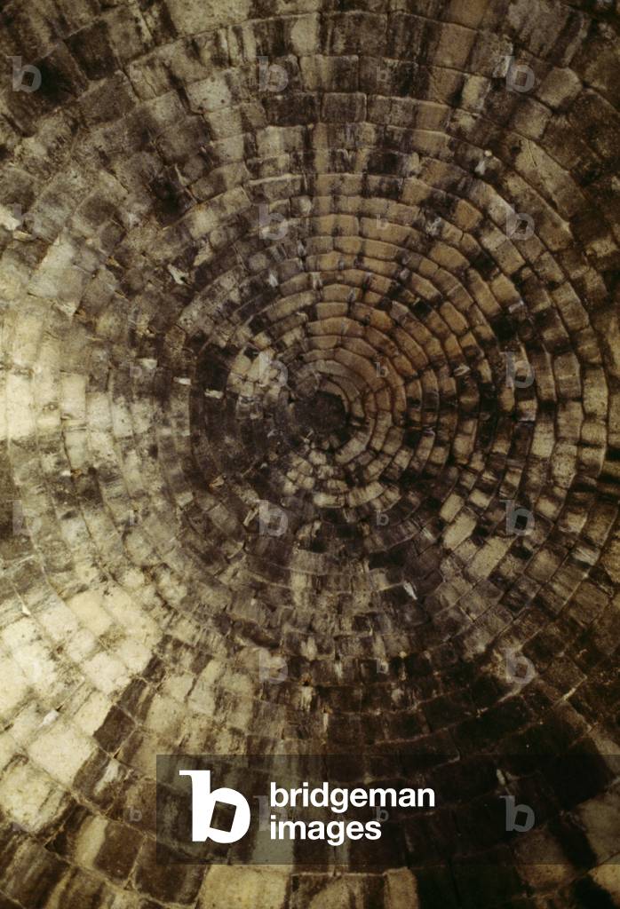 Image of Interior dome of tholos tomb known as Treasury of Atreus,