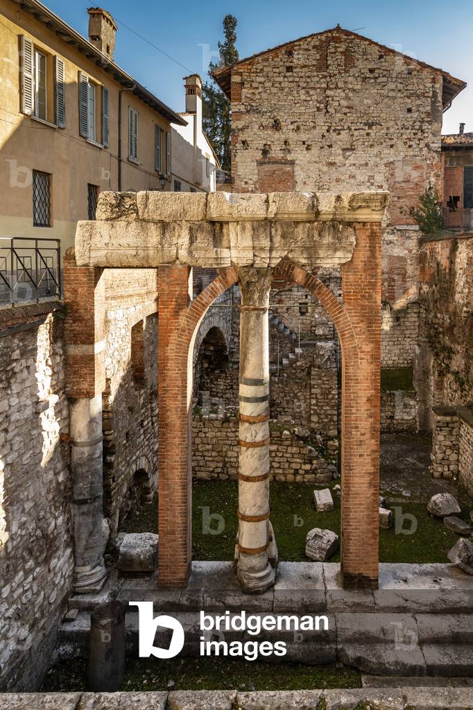 Image of Remains of the basilica, or Roman curia, The archaeological area