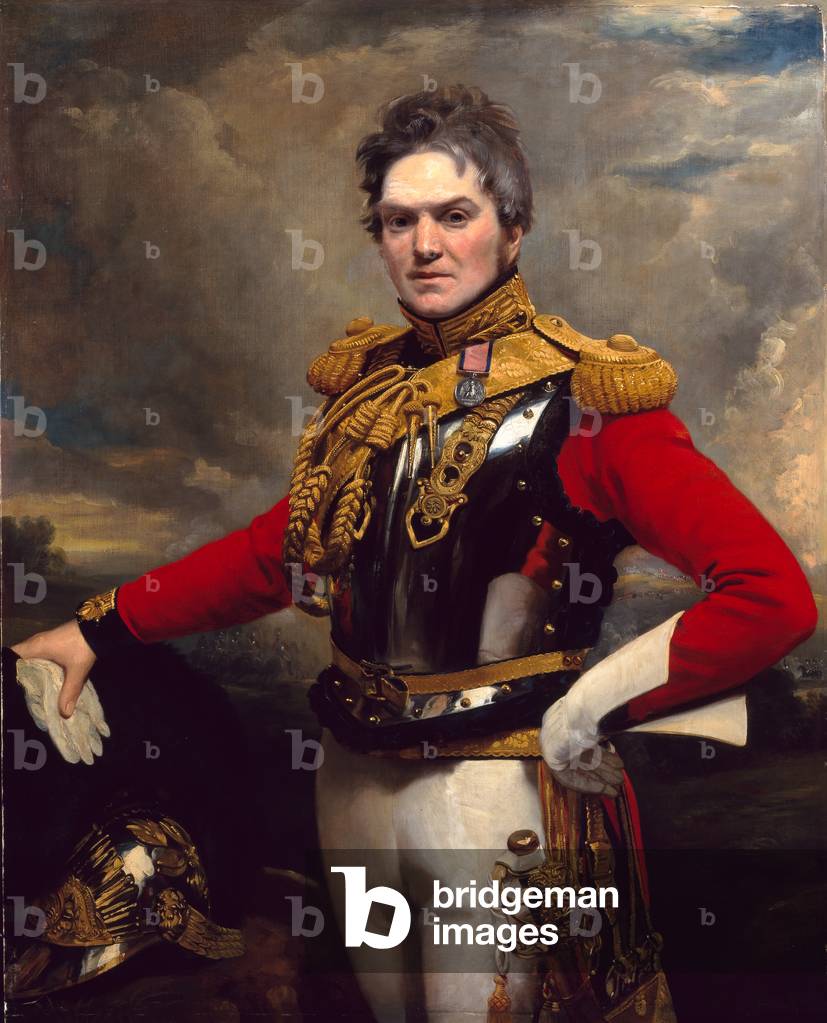 Image of Captain Alexander McInnes, 2nd Life Guards, 1821 circa (oil on ...