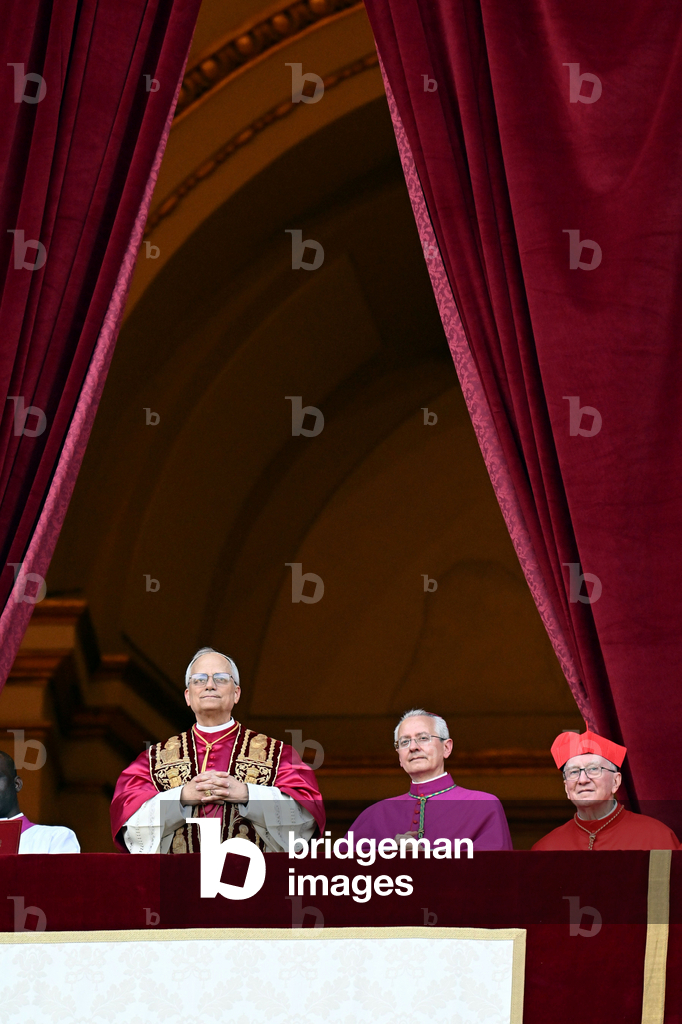 Image of New Pope elected. In the photo: New Pontiff Robert Francis