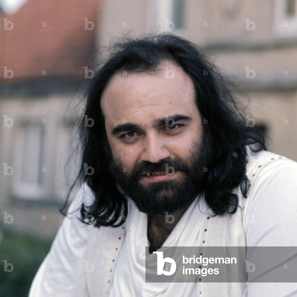 Image of Portrait of the Greek singer Demis Roussos, circa 1976