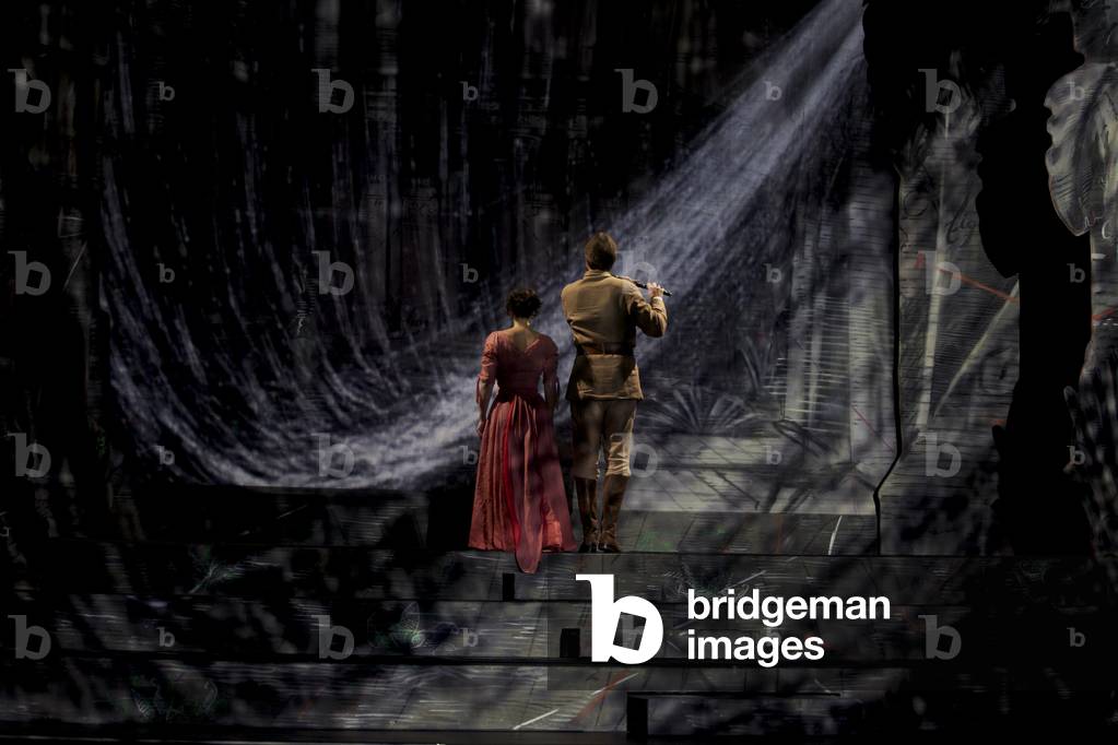 Image of Sandrine Piau and Topi Lehtipuu in The magic flute