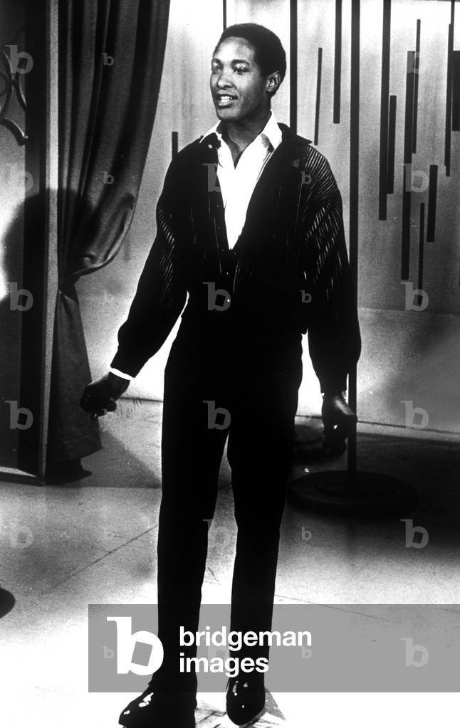 Sam Cooke (1931-1964) black American soul Singer c. 1960