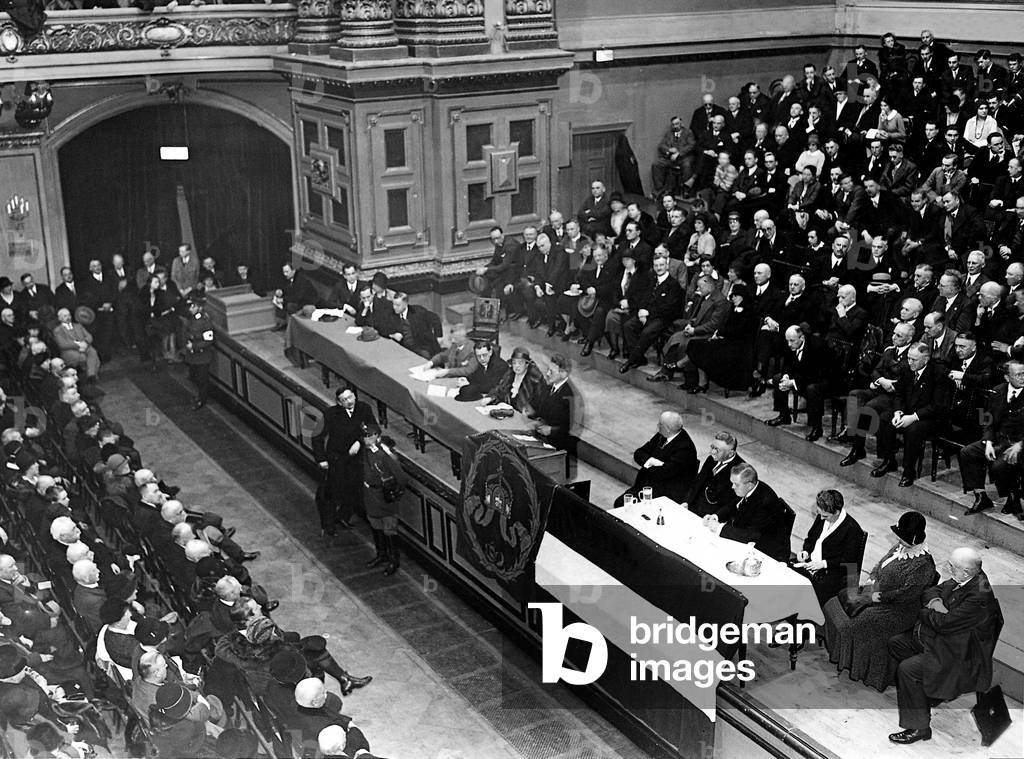 Image of Alfred Hugenberg, 1931 (b/w photo)