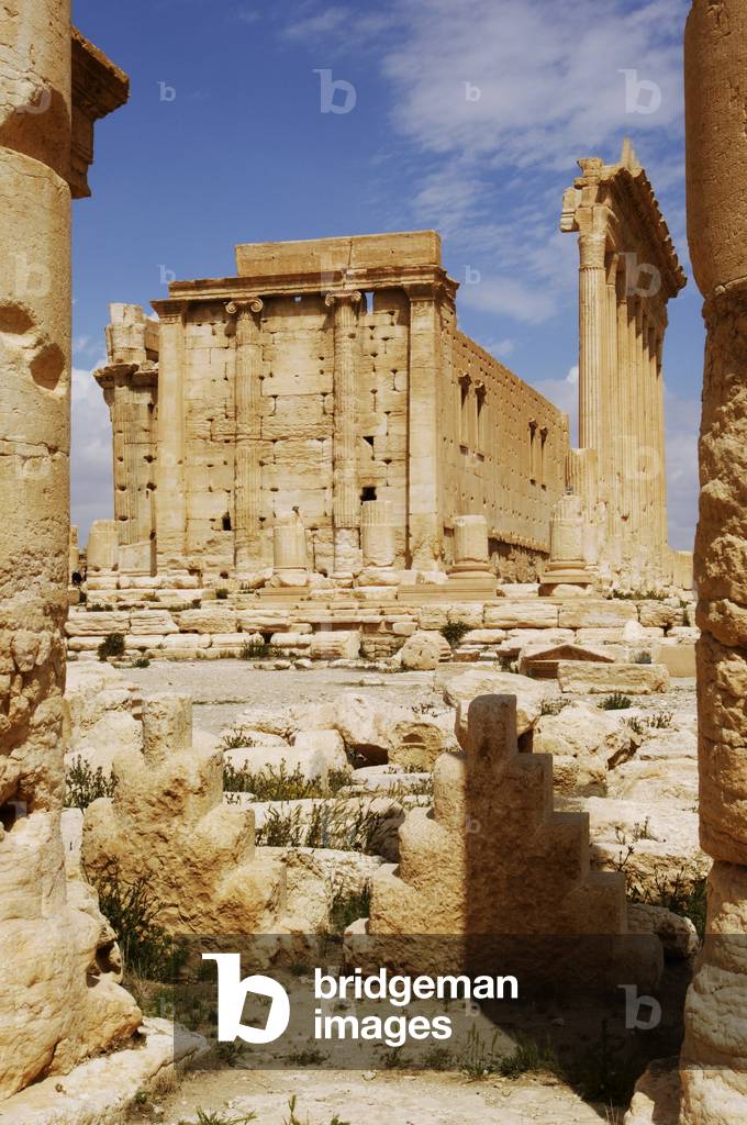 Image of Syria - Palmyra. Ancient Palmyra. UNESCO World Heritage List ...