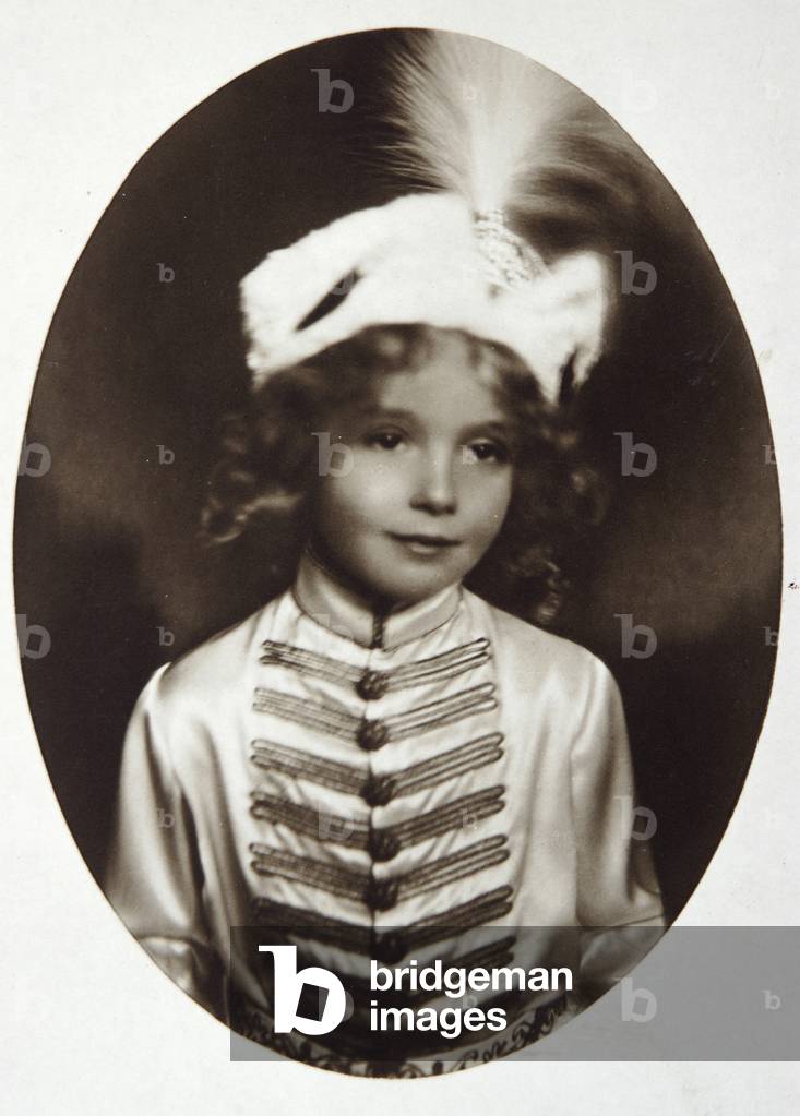 Image of History. Otto von Habsburg as a child. Postcard, Hungary, c.1910