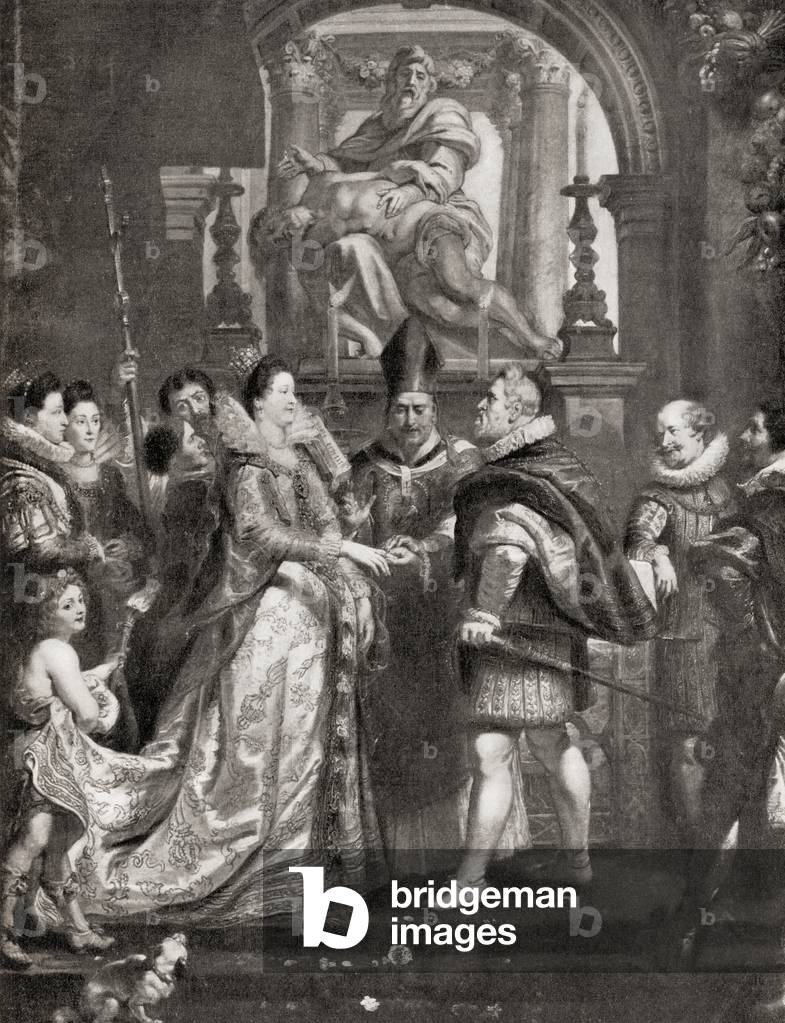 Image of The Wedding by Proxy of Marie de' Medici to King