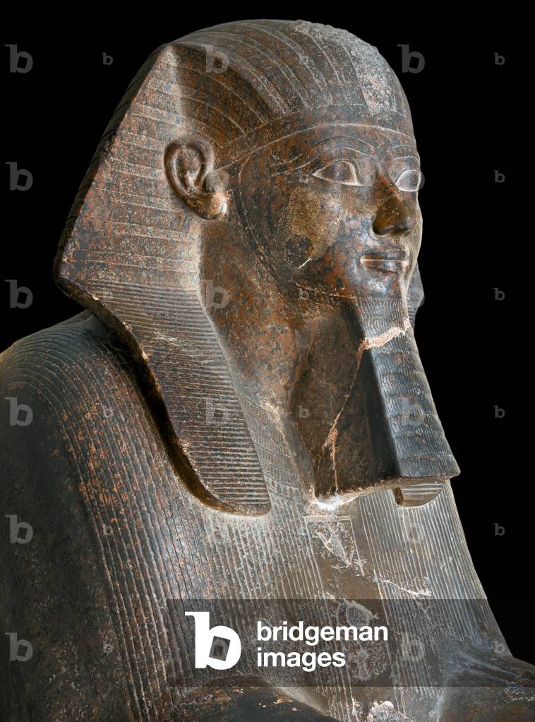 Image of sphinx of Queen Hatshepsut by Egyptian School