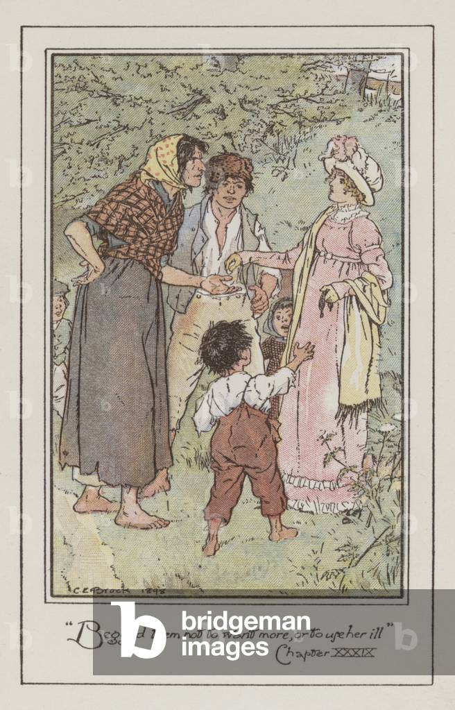 Image of Illustration für Emma von Jane Austen (Farbe litho) by Brock ...