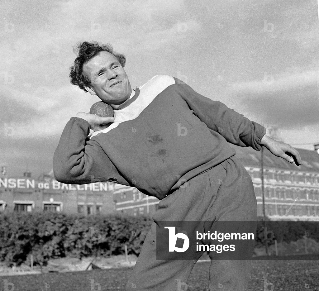 Image of Oslo 19570905: Erling Stordahl, became blind as a 14 year