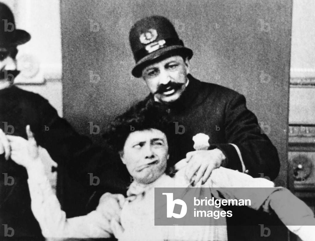 Image of Scene from the Silent Film "Photographing a Female Crook", 1904