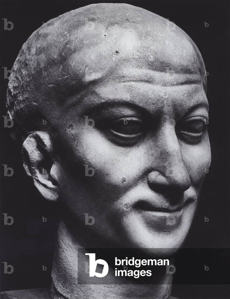 Image of Roman Portraits: Male Portrait (b/w photo) by Schneider-Lengyel, Ilse (1903-72)