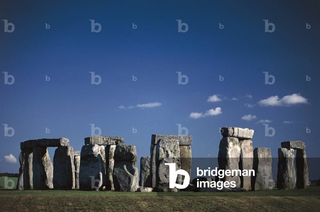 Image of Megalithic monument of Stonehenge (UNESCO World Heritage List ...