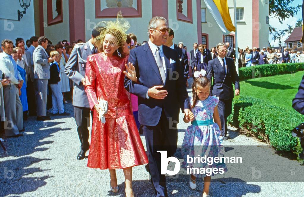 Image of Carl Duke of Wurttemberg with his wife Diane and their