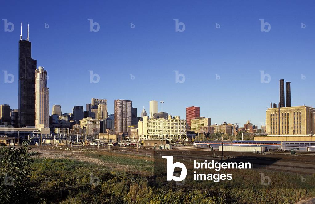 Image of Chicago: Skylines, Topographic Views, 1995 (photo)