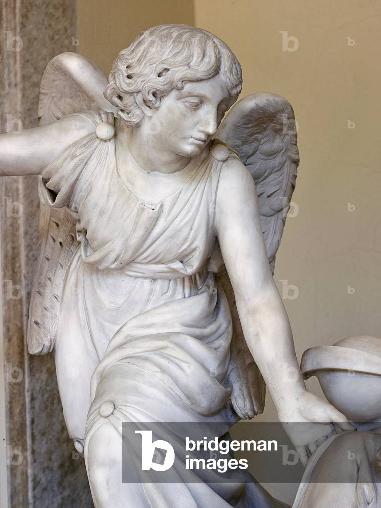 Image of Detail from Saint Peter Released from Prison, 1796 (marble) by ...