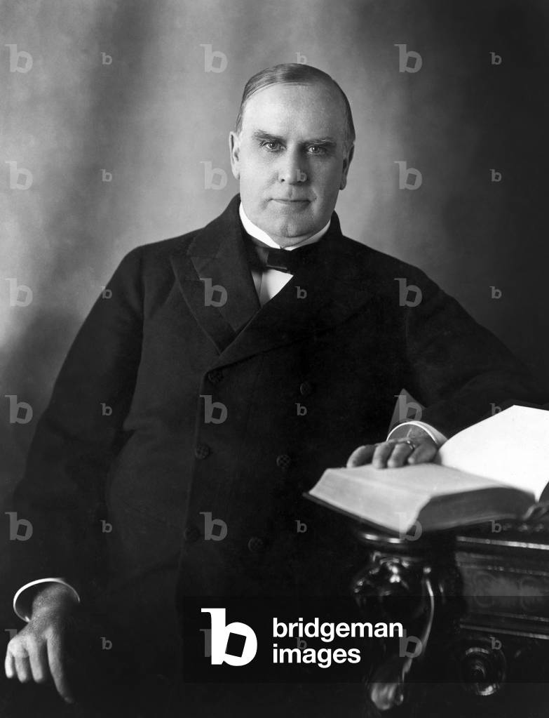 Image of William McKinley (1843-1901), 25th President of the United ...