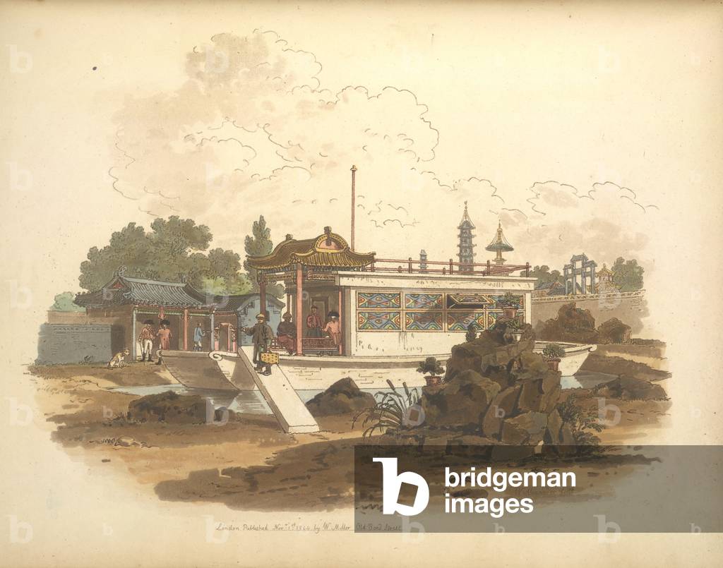 Image of A stone building by Alexander, William (1767-1816)