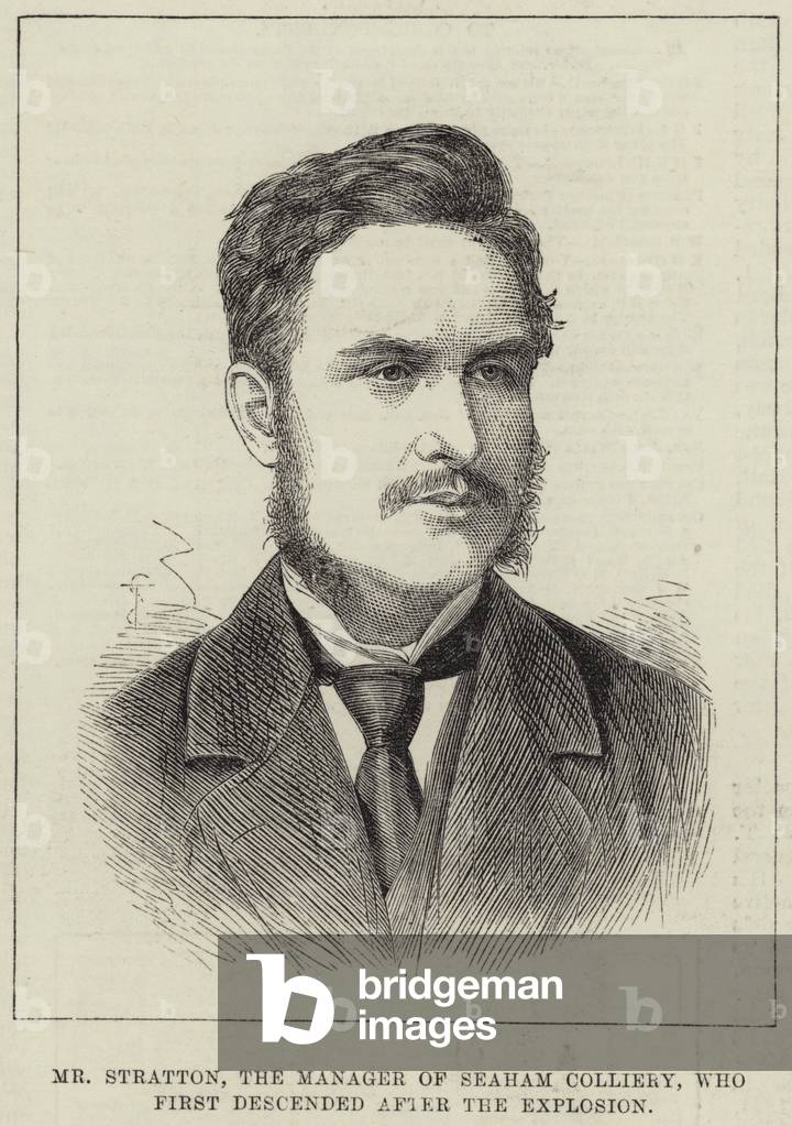 Image of Mr Stratton, the Manager of Seaham Colliery, who First ...
