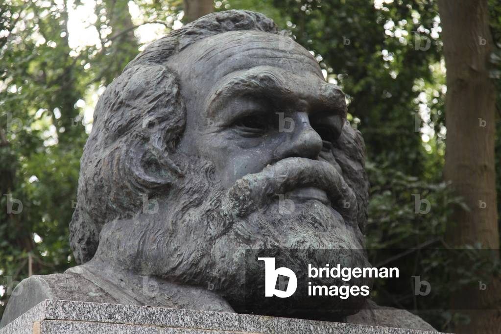 Image of Karl Marx by Laurence Bradshaw, Highgate East (photo)
