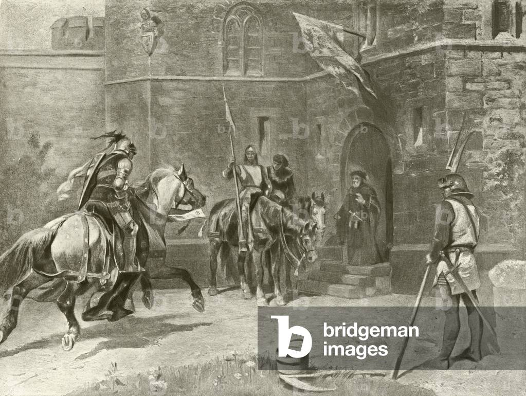 Image of Second Part King Henry IV. Act I, Scene I (gravure) by Darley ...