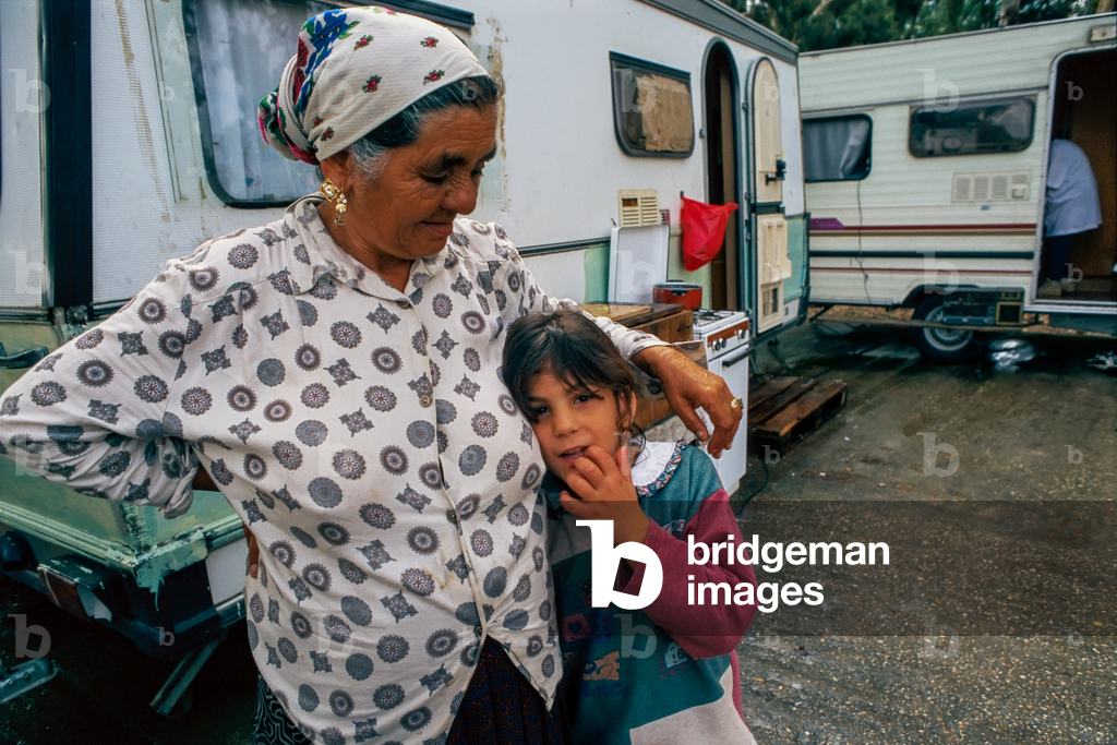 Image of Italian Gypsy Camp, 1990s (photo) by Kasmauski, Karen
