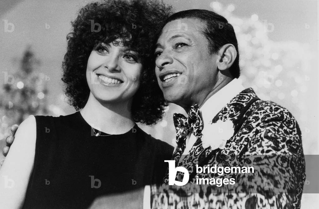 Image of French Singers Nicole Rieu and Henri Salvador during TV Programme