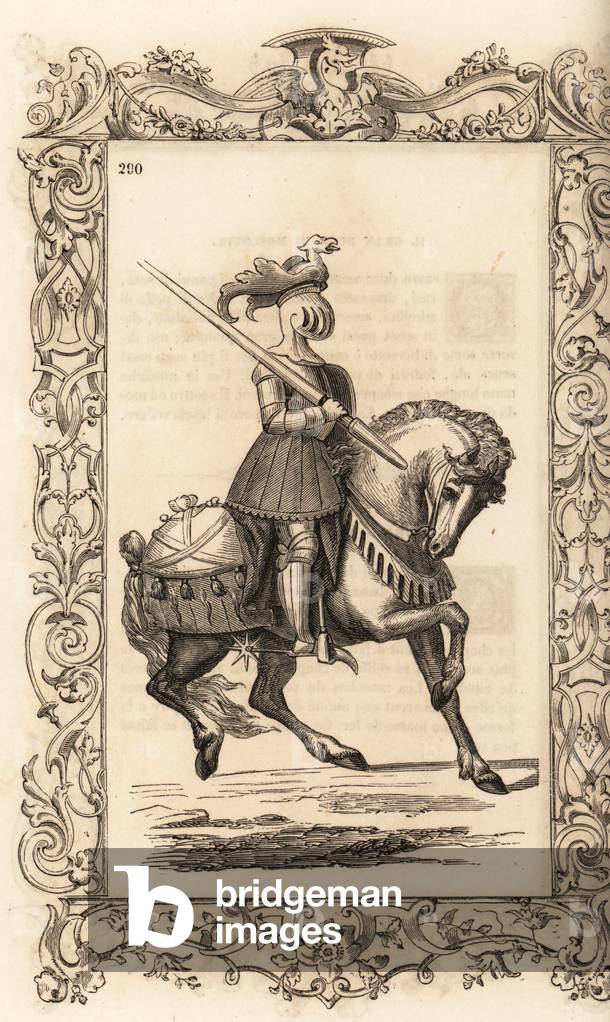 Image of Costume of an ancient Goth cavalryman. , 1859-1860 (engraving ...