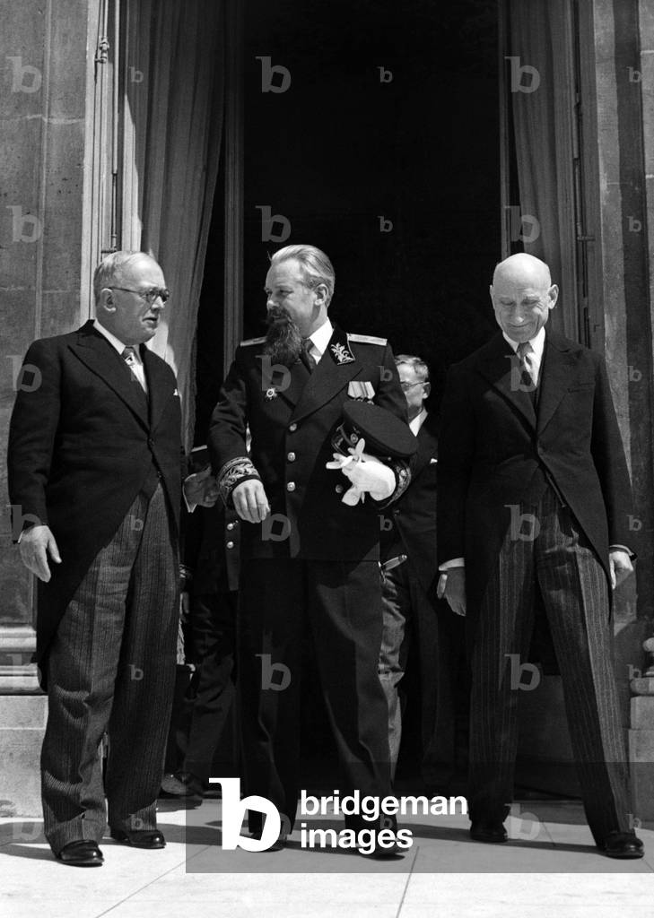Image of Mr Pavlov, New Ambassador Of The USSR In Paris Present