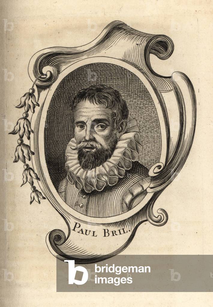 Image of Paul Bril, Flemish painter. Image of Paul Bril, Flemish painter.