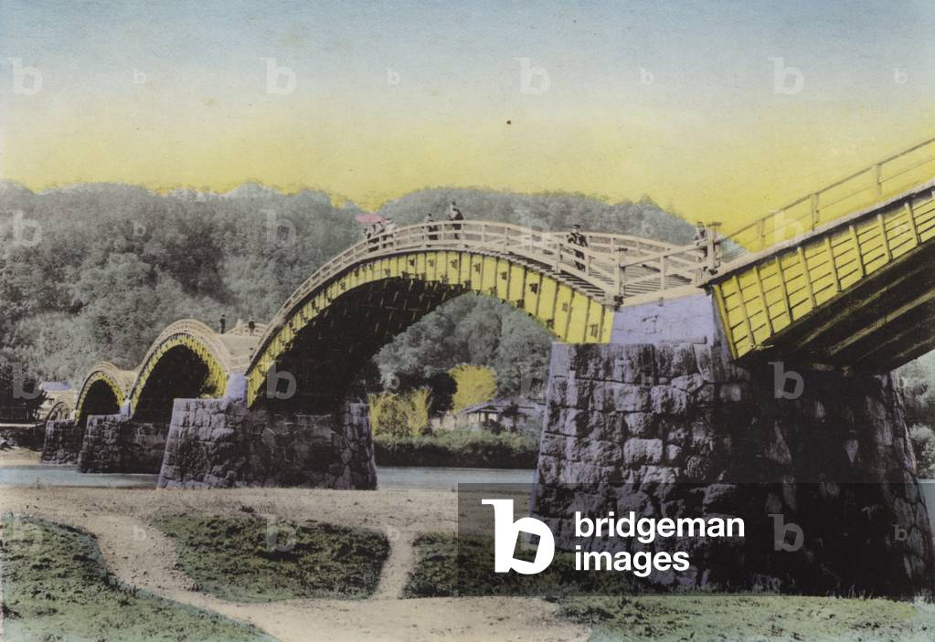 Image of Japan, c.1912: Kintaikyo, Lit 'Bridge of Damask Girdle,' noted ...